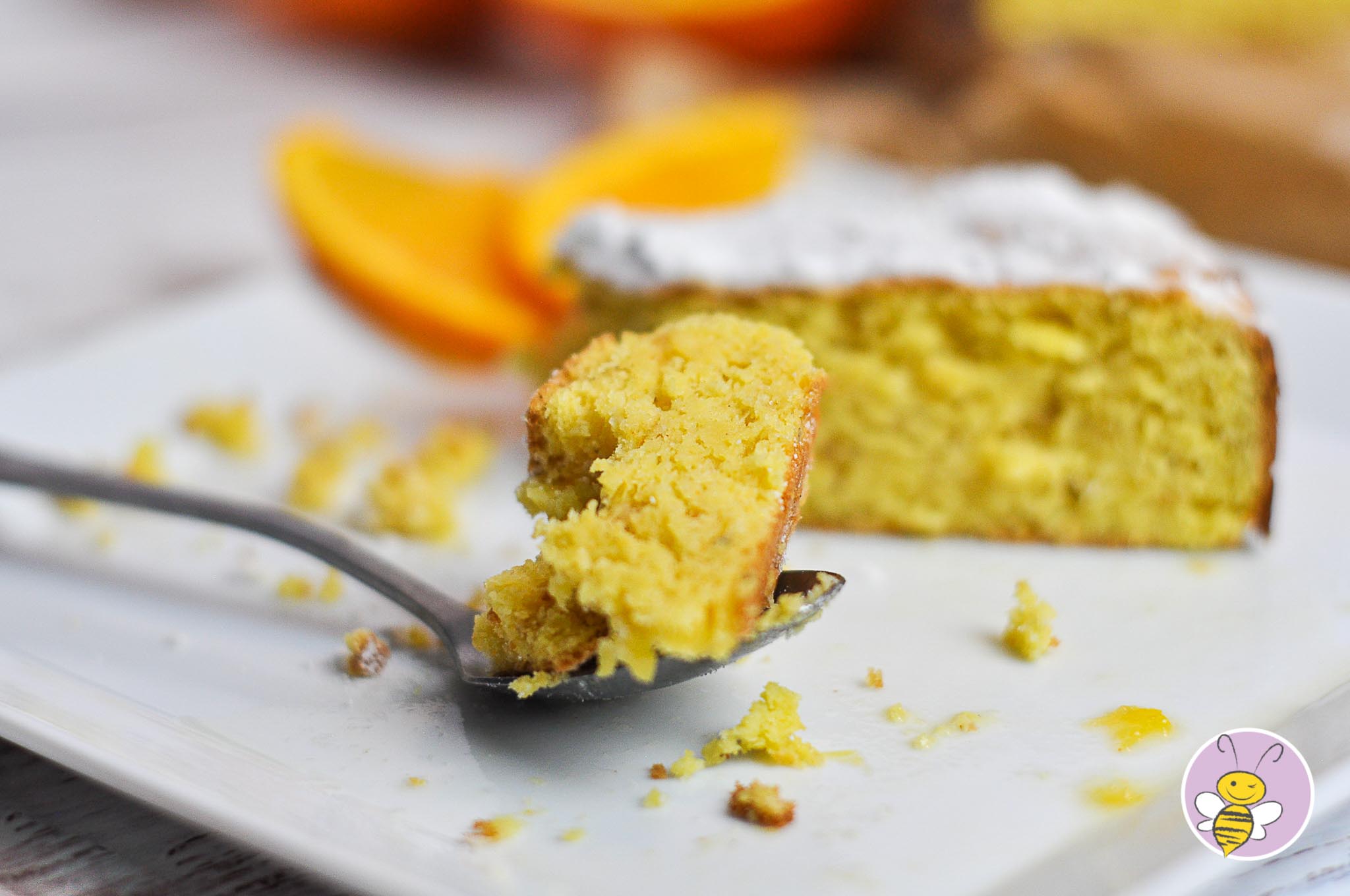 Mandel Orange Kuchen